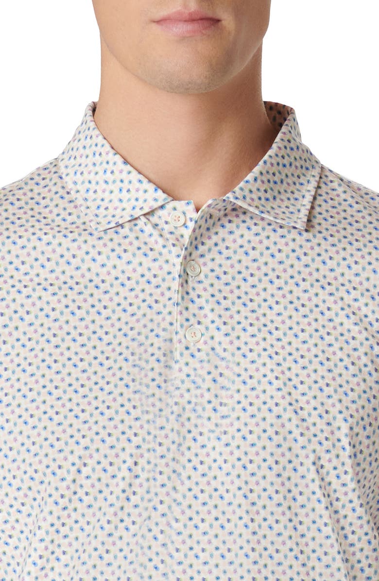 Bugatchi Victor OoohCotton® Dot Print Polo | Nordstromrack