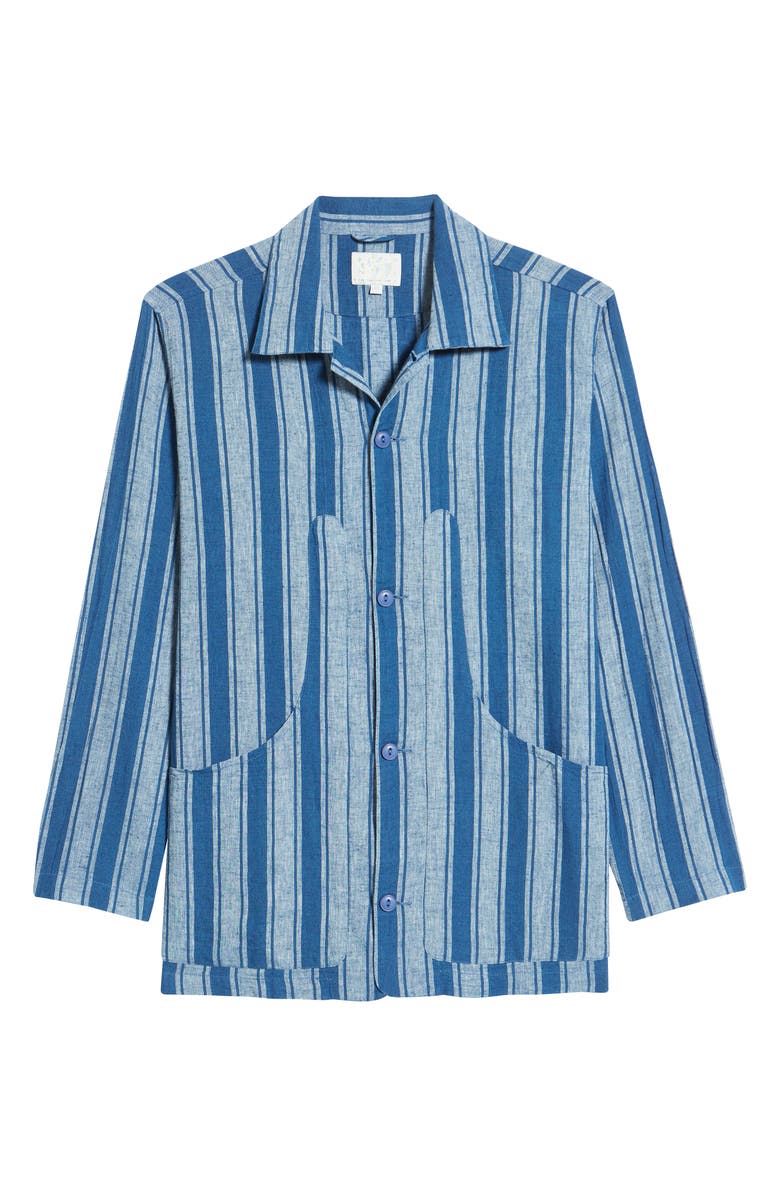 WYTHE Men's Hunting Cotton & Linen Shirt Jacket | Nordstromrack