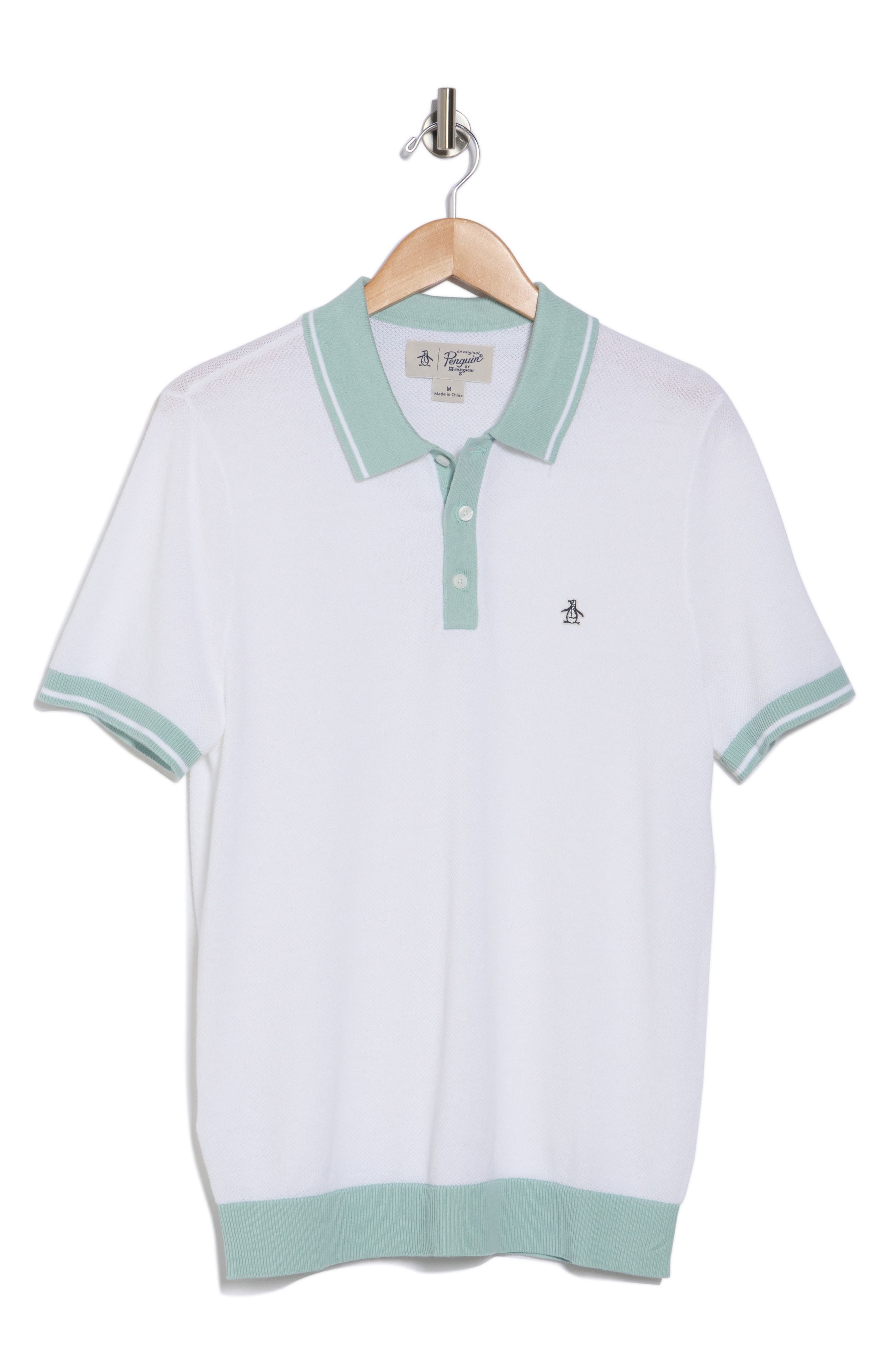 Original Penguin Honeycomb Textured Cotton Polo | Nordstromrack