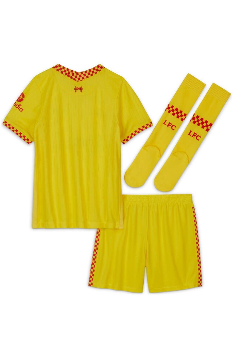 Nike Infant Nike Yellow Liverpool 2021/22 Third Replica Kit | Nordstrom