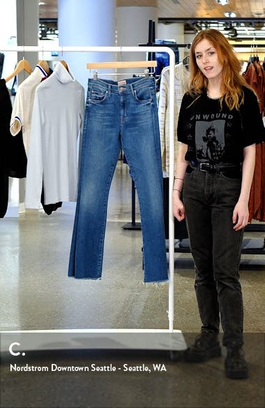 MOTHER Frayed Flare Jeans | Nordstromrack