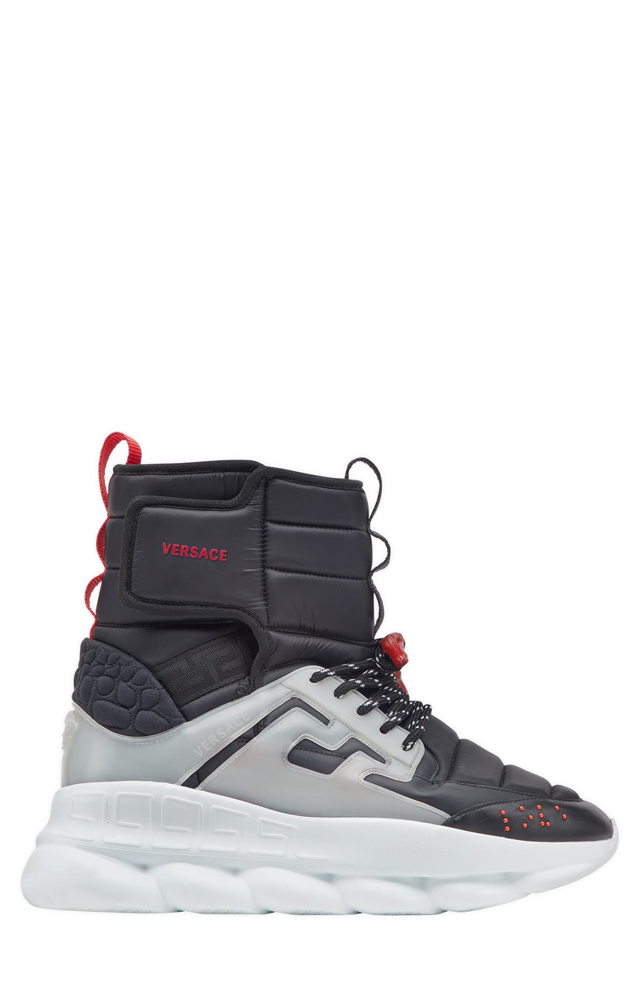 Versace Chain Reaction High Top Sneaker (Men) | Nordstrom