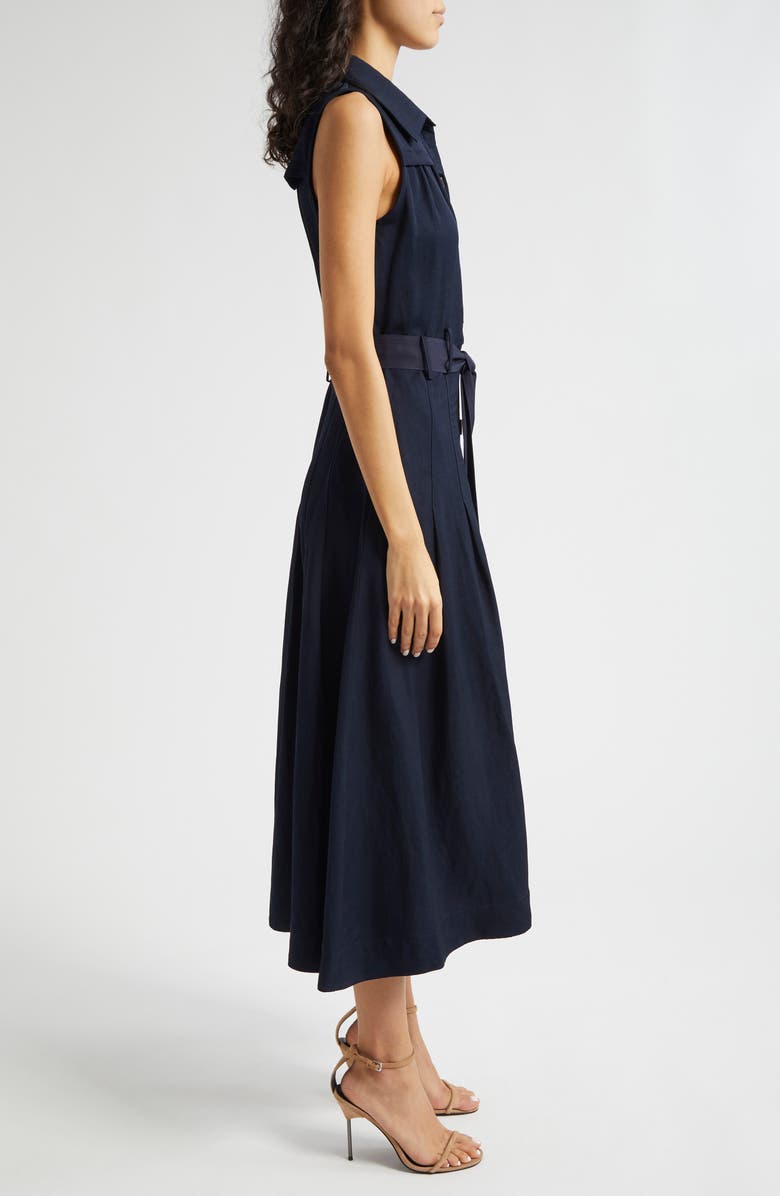 Reiss Heidi Belted Midi Shirtdress | Nordstromrack