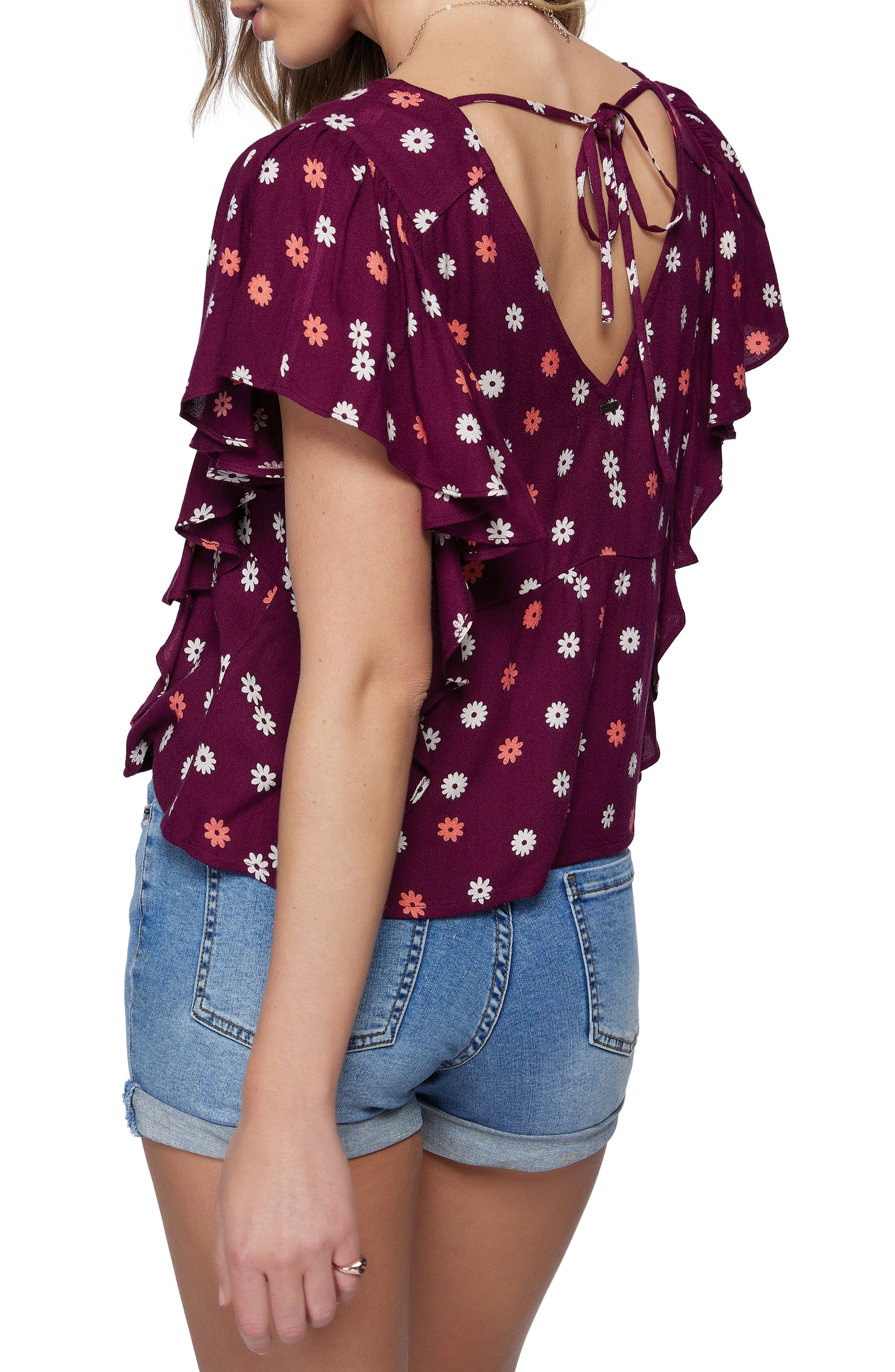 O'Neill Maggy Floral Top | Nordstromrack