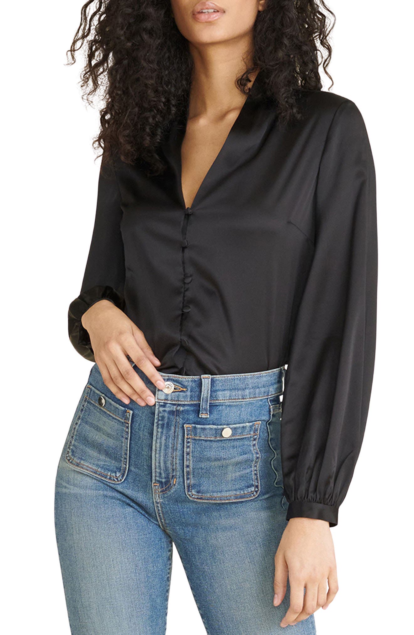Veronica Beard Beata Silk Blouse | Nordstromrack