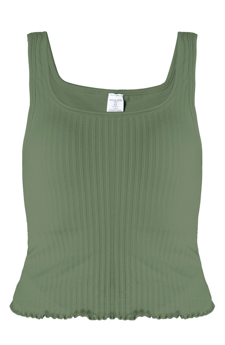 Sweaty Betty Mindful Crop Seamless Rib Tank | Nordstromrack