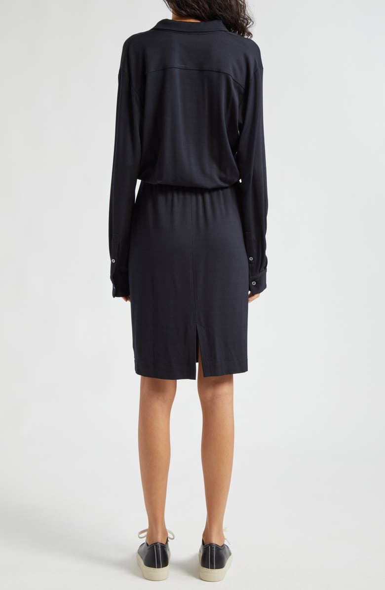 ATM Anthony Thomas Melillo Long Sleeve Matte Jersey Shirtdress ...