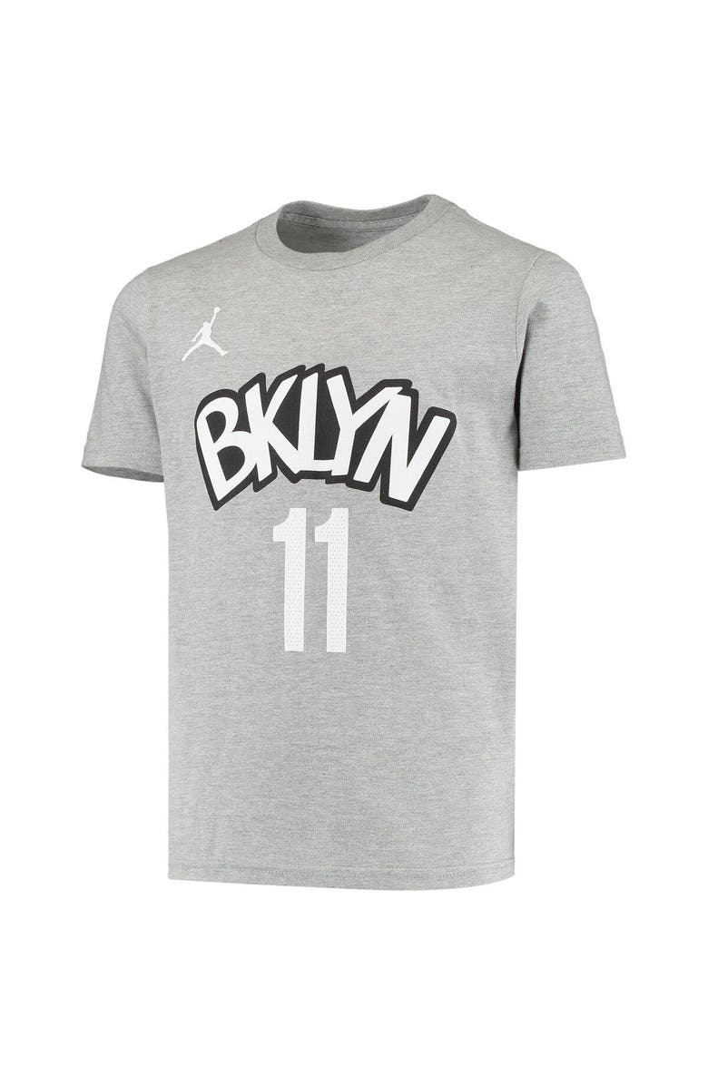 Jordan Brand Youth Jordan Brand Kyrie Irving Gray Brooklyn Nets ...