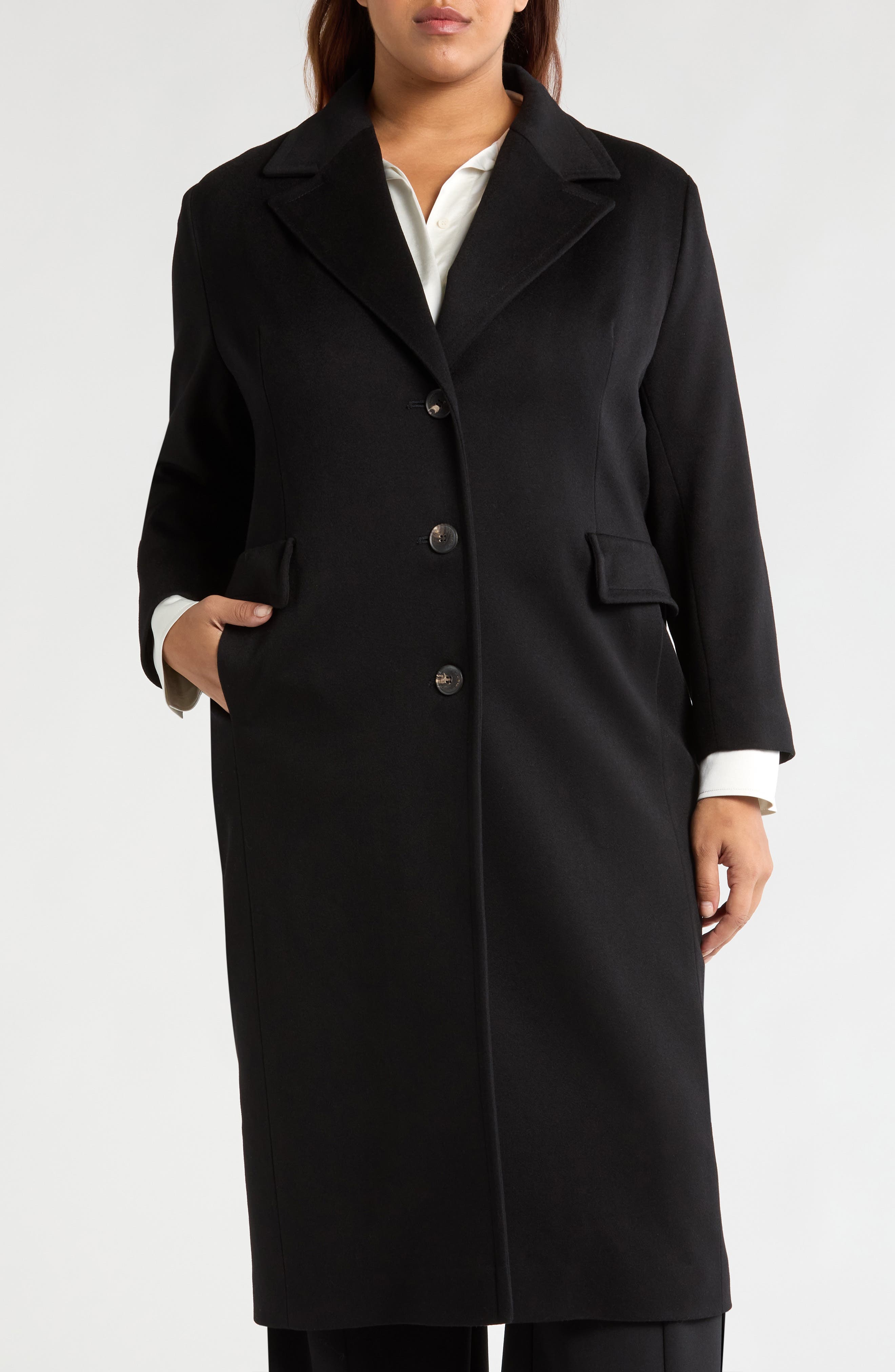 Fleurette Holland Longline Wool Coat | Nordstromrack