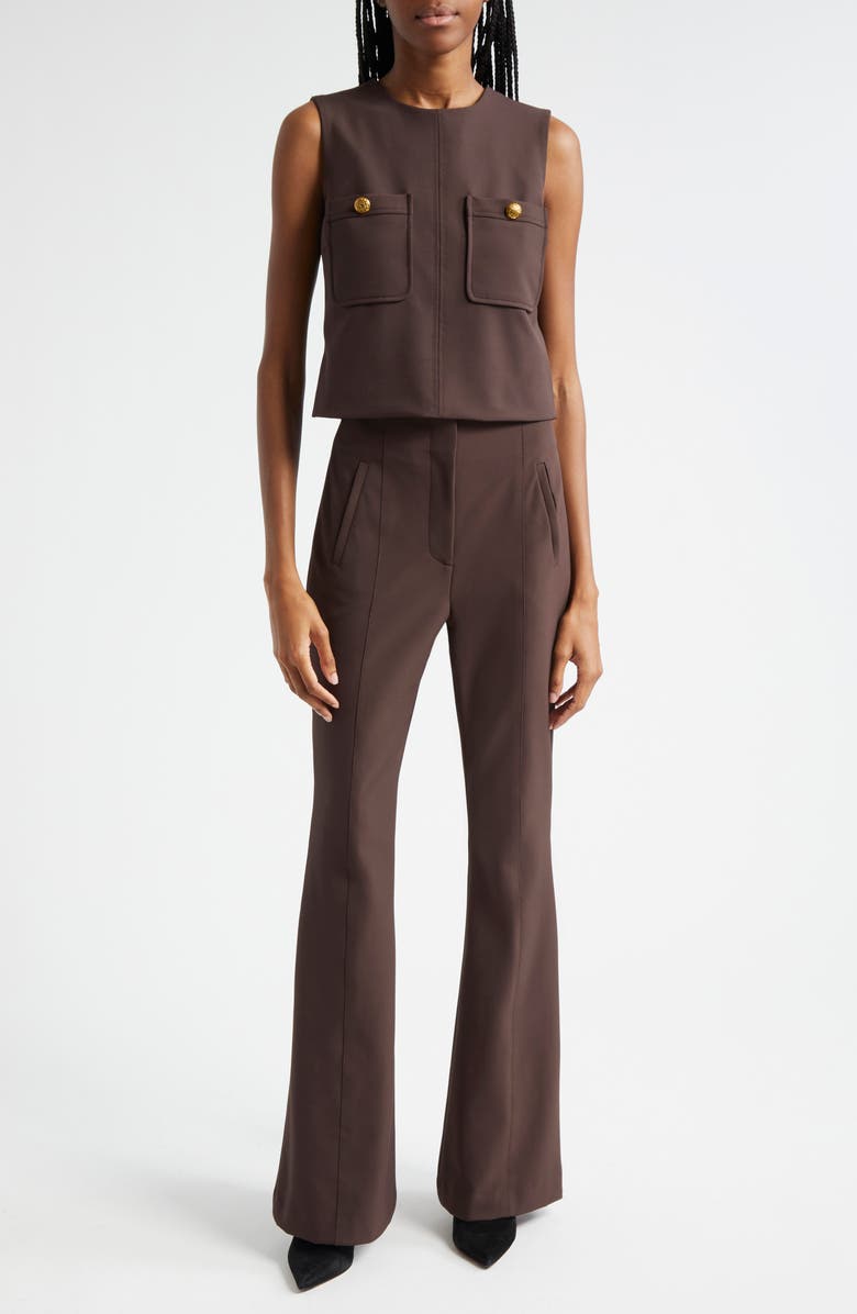 Veronica Beard Yareli Boxy Sleeveless Top | Nordstromrack