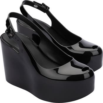 Melissa Groovy Slingback Platform Wedge Pump (Women) | Nordstrom
