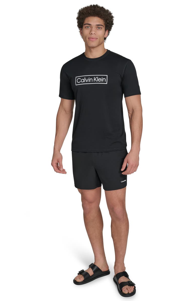 Calvin Klein Block Logo UPF 40+ Rashguard | Nordstromrack