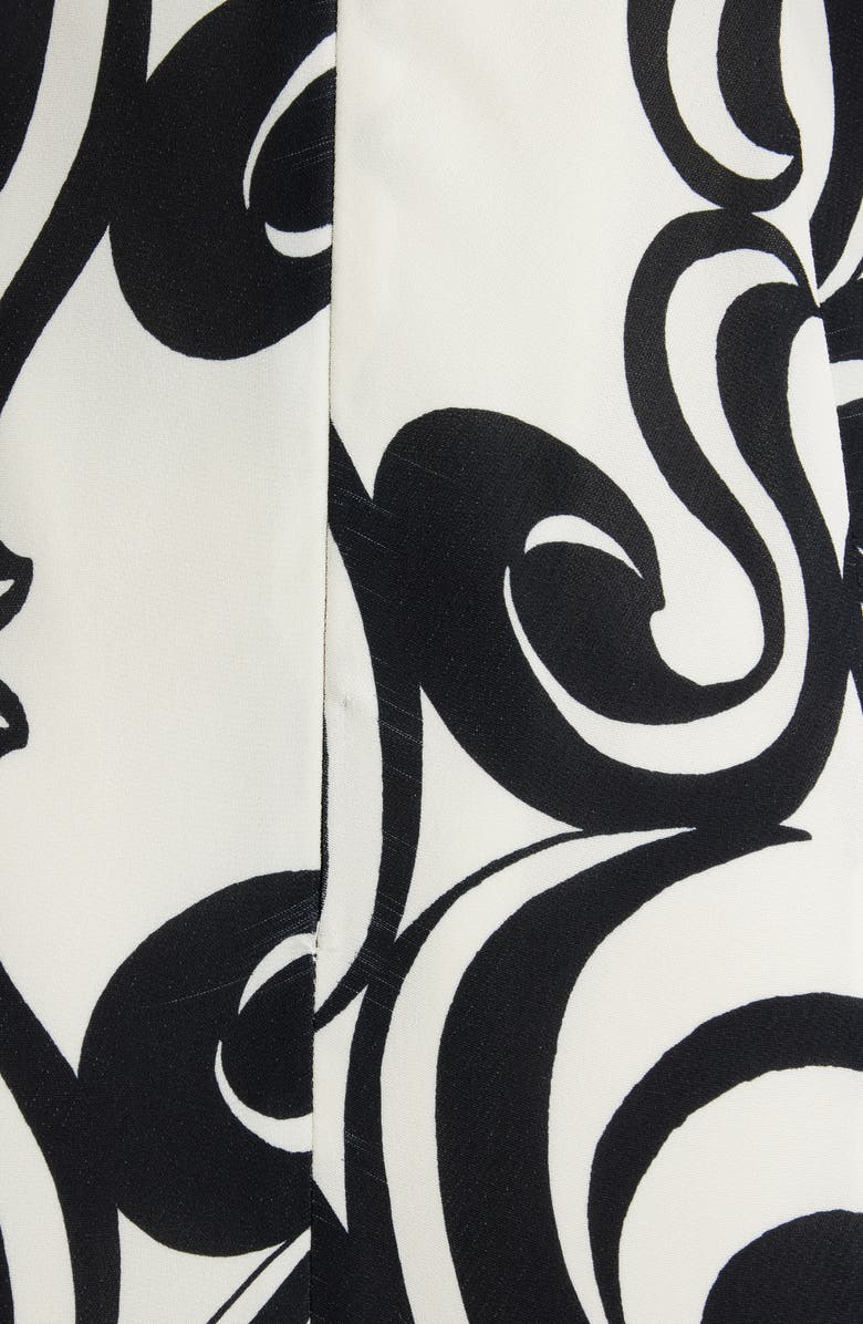 Dries Van Noten Swirl Print Paneled Sleeveless Dress | Nordstromrack