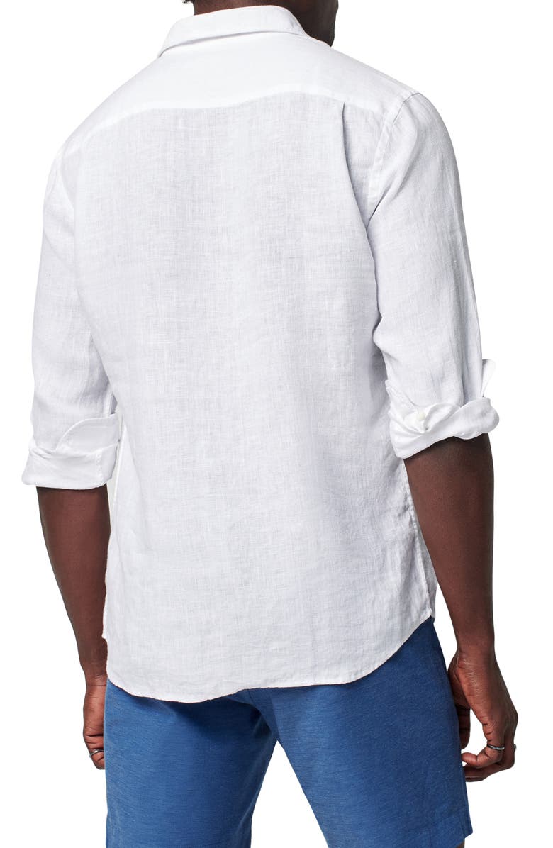 Faherty Laguna Linen Button-Up Shirt | Nordstromrack