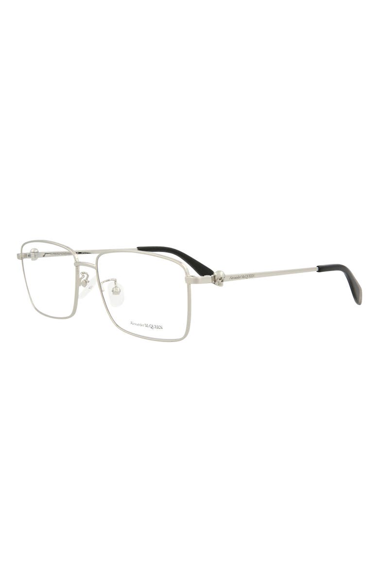 McQueen Core 56mm Square Optical Glasses | Nordstromrack