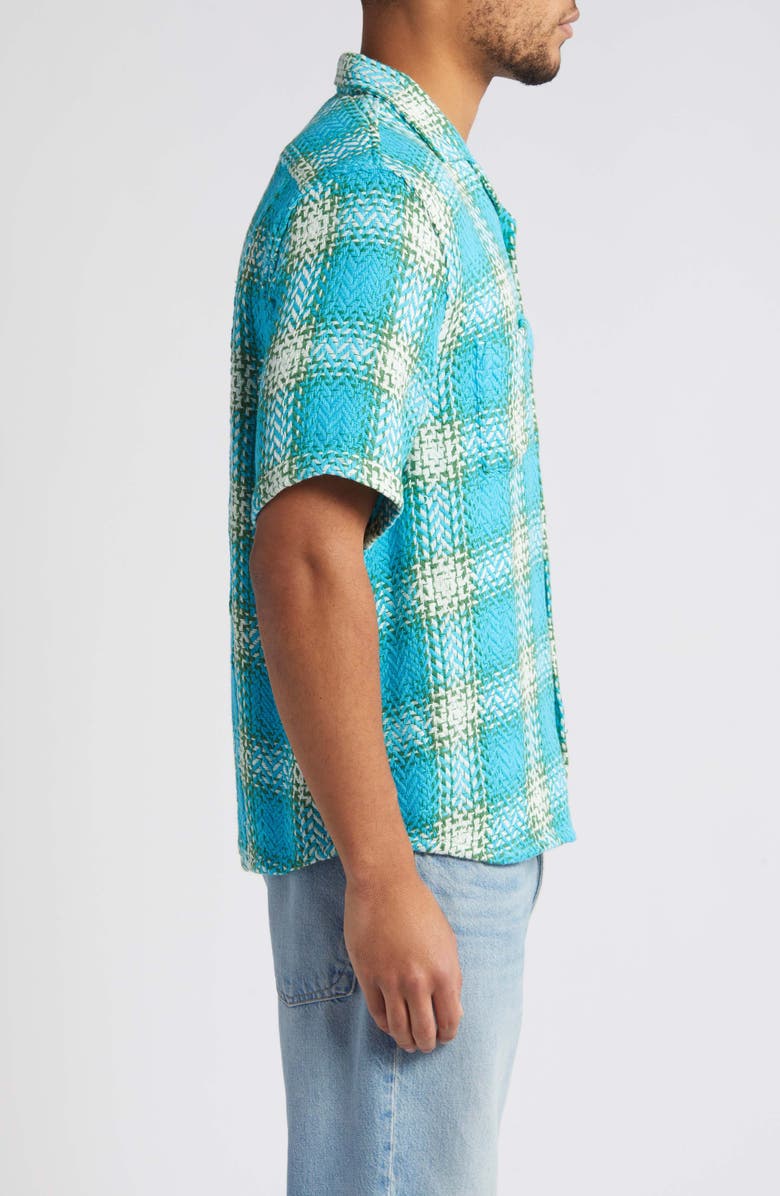 Corridor Wildcard Plaid Short Sleeve Button-Up Shirt | Nordstromrack