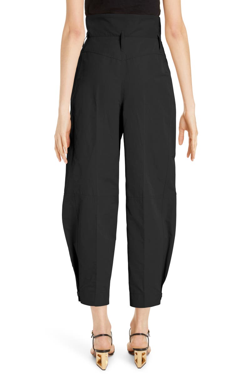 Givenchy High Waist Pleated Taffeta Pants | Nordstrom