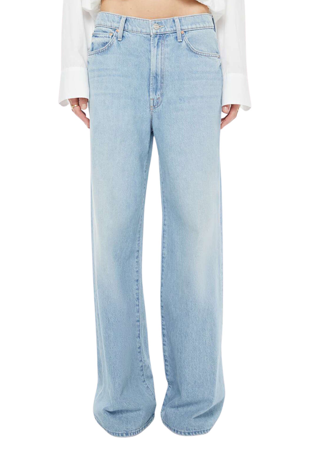 MOTHER The Ditcher Roller Skimp Wide Leg Jeans | Nordstrom