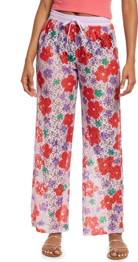 BP. Be Proud Pride Gender Inclusive Sheer Lace Drawstring Pants ...