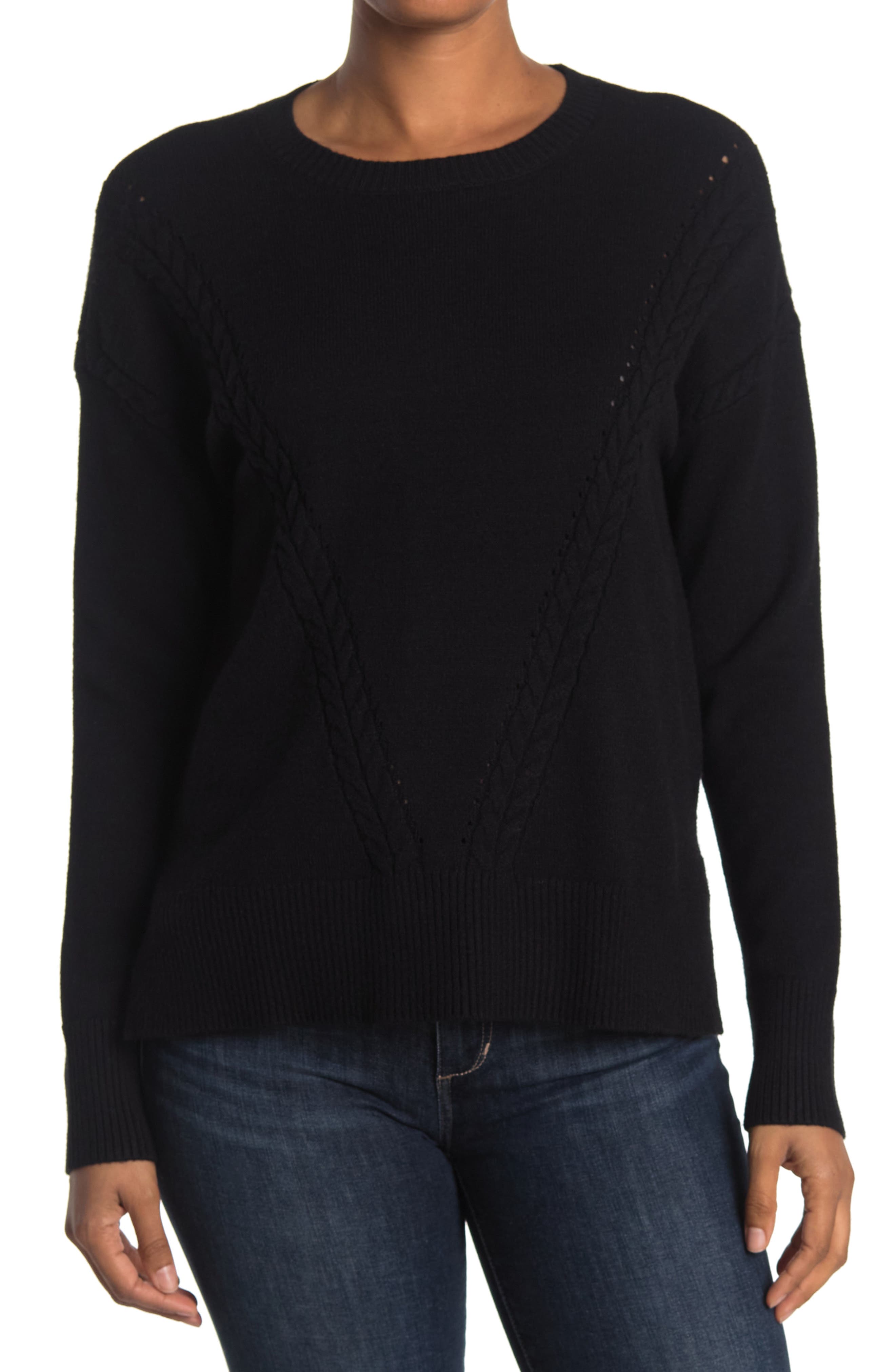 Laundry by Shelli Segal LAUNDRY BY SHELLI Cable Knit Sweater ...
