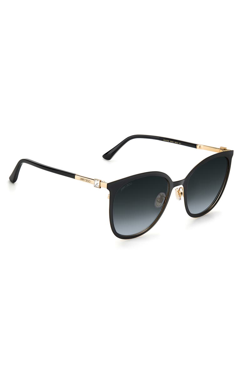 Jimmy Choo 56mm Gradient Cat Eye Sunglasses | Nordstromrack