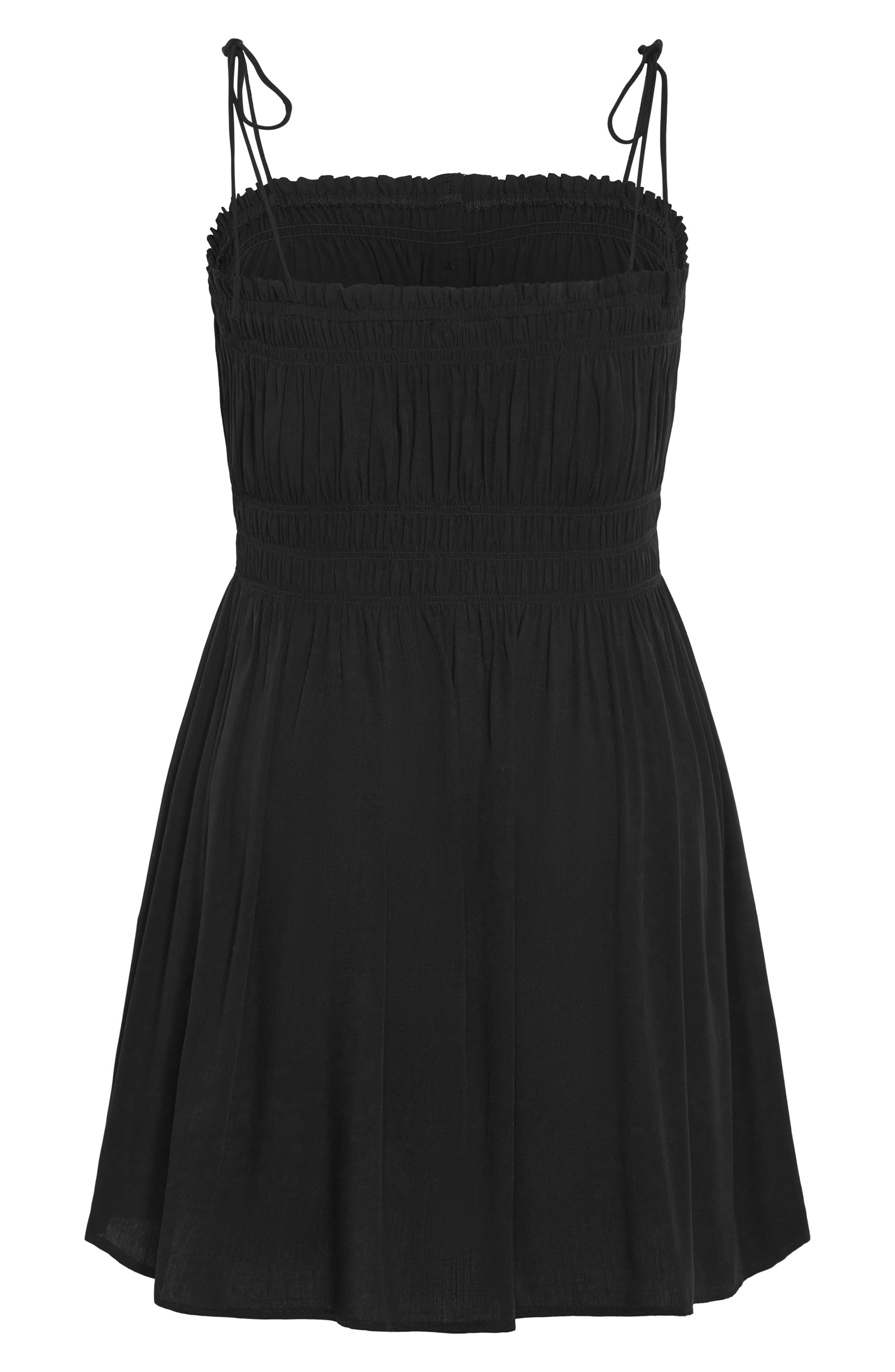 City Chic Lyla Tie Strap Fit & Flare Sundress | Nordstromrack