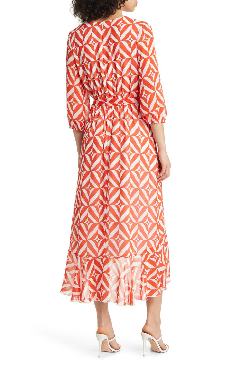 Sam Edelman Geo Print Faux Wrap Dress | Nordstromrack