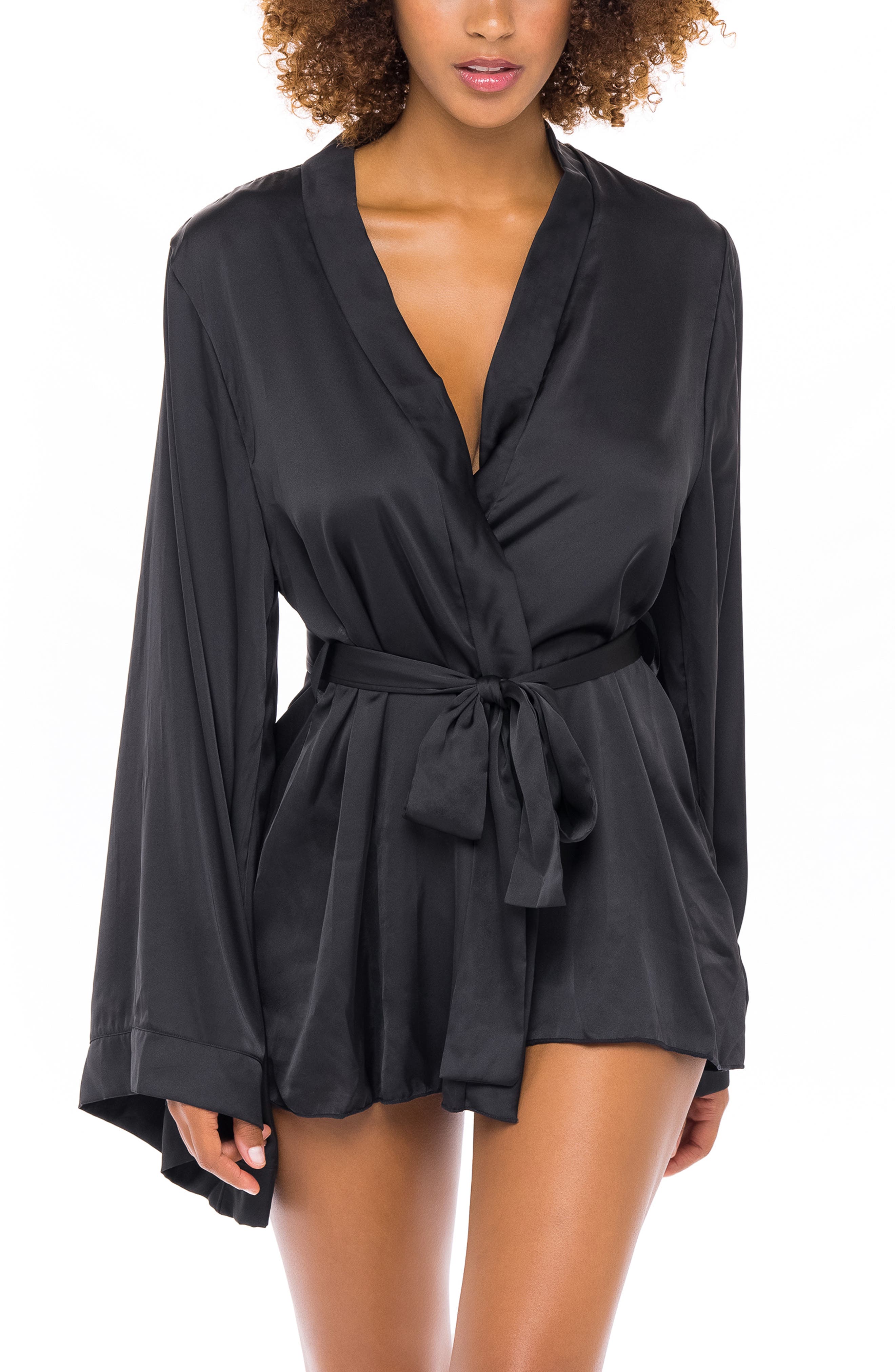 Oh La La Cheri Mirielle Satin Robe | Nordstromrack