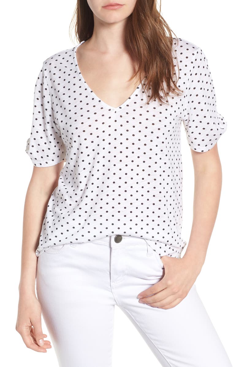 GIBSONLOOK Gibson x Hi Sugarplum! Anna Maria Twist Sleeve Tee ...