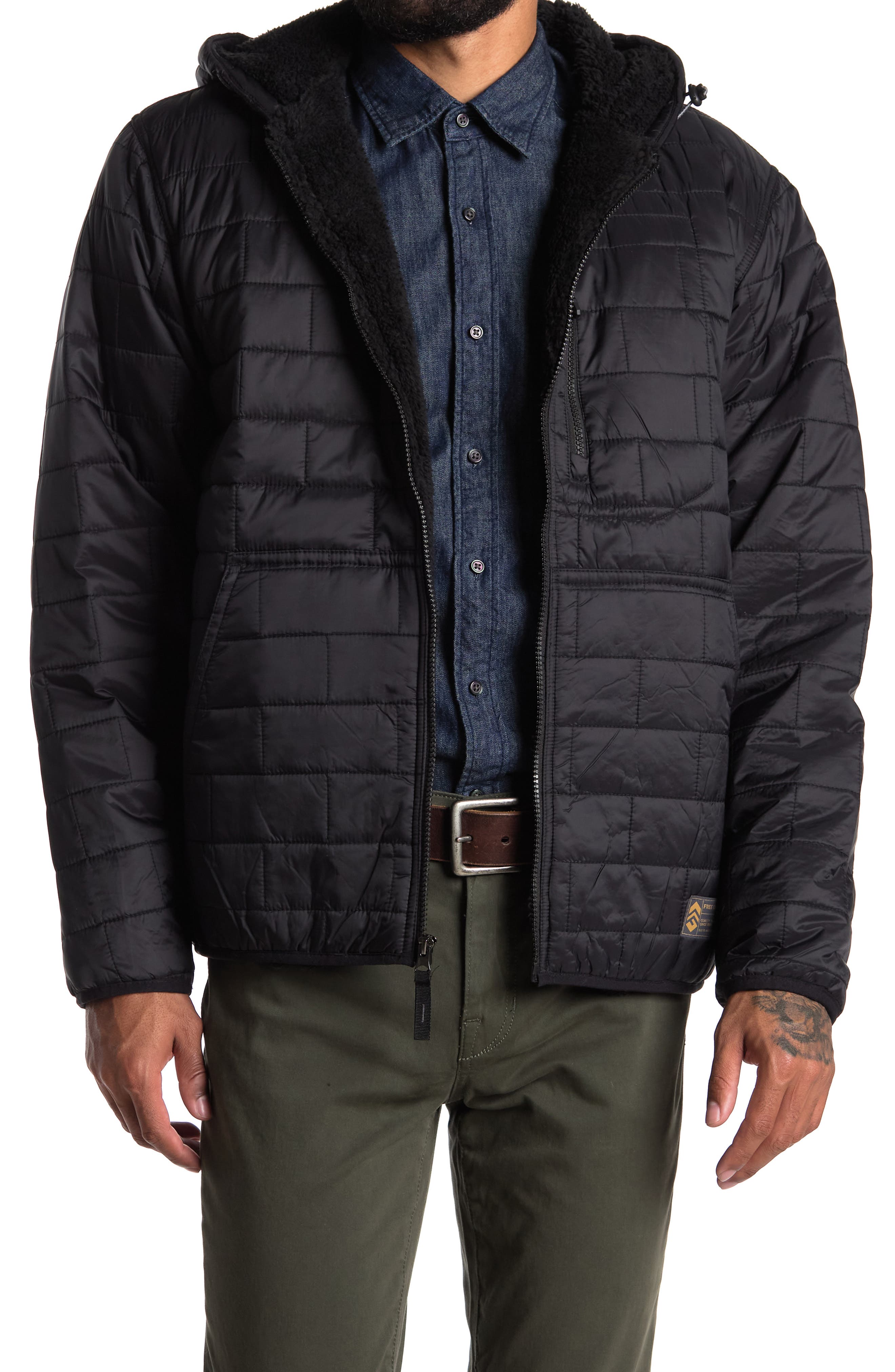 Free Country Faux Fur Puffer Jacket | Nordstromrack