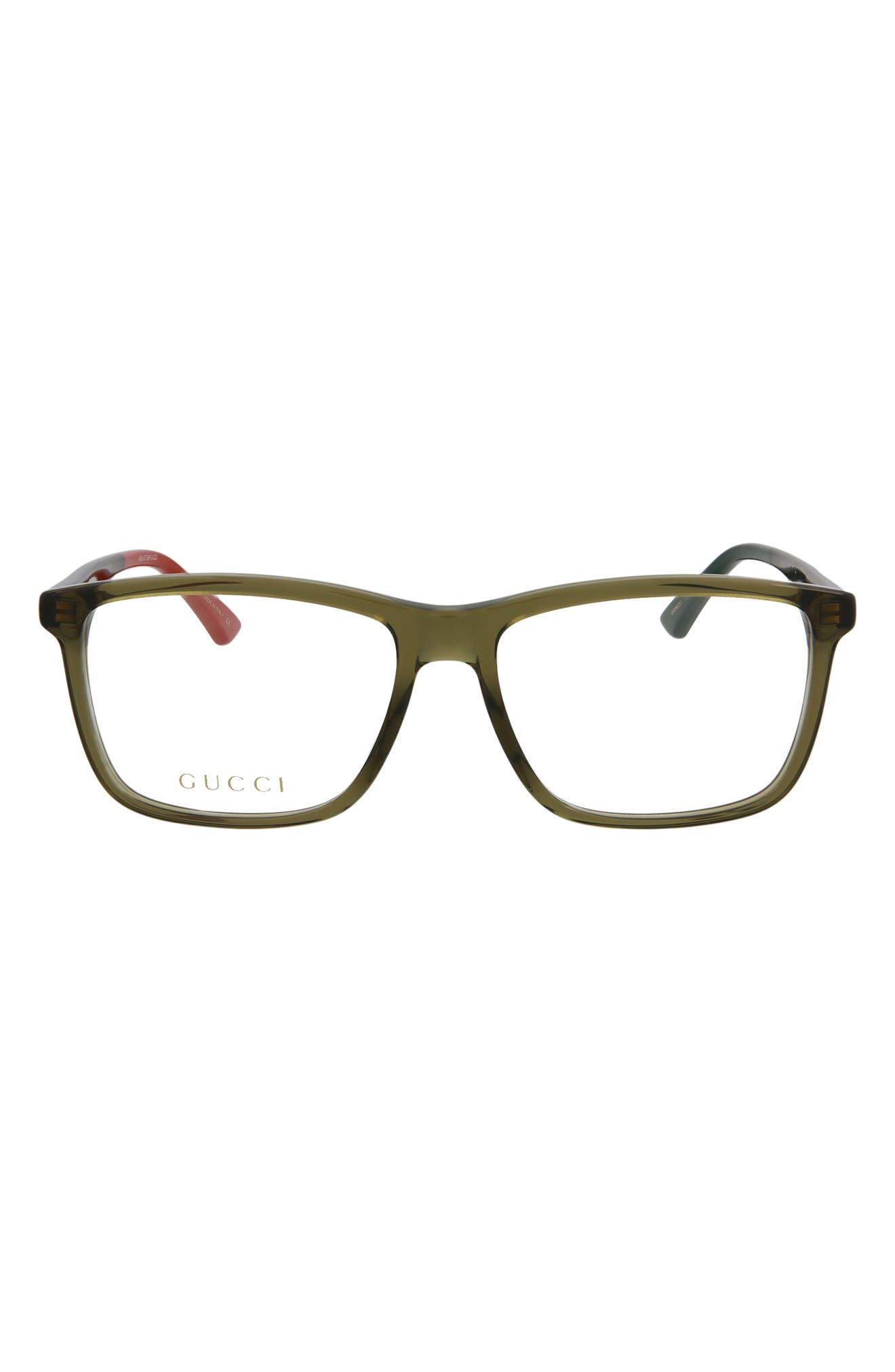 Gucci 55mm Square Optical Frames | Nordstromrack