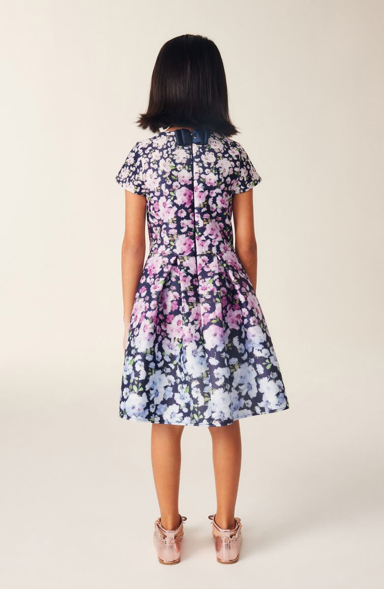 Baker by Ted Baker Kids' Floral Scuba Crepe Dress | Nordstromrack