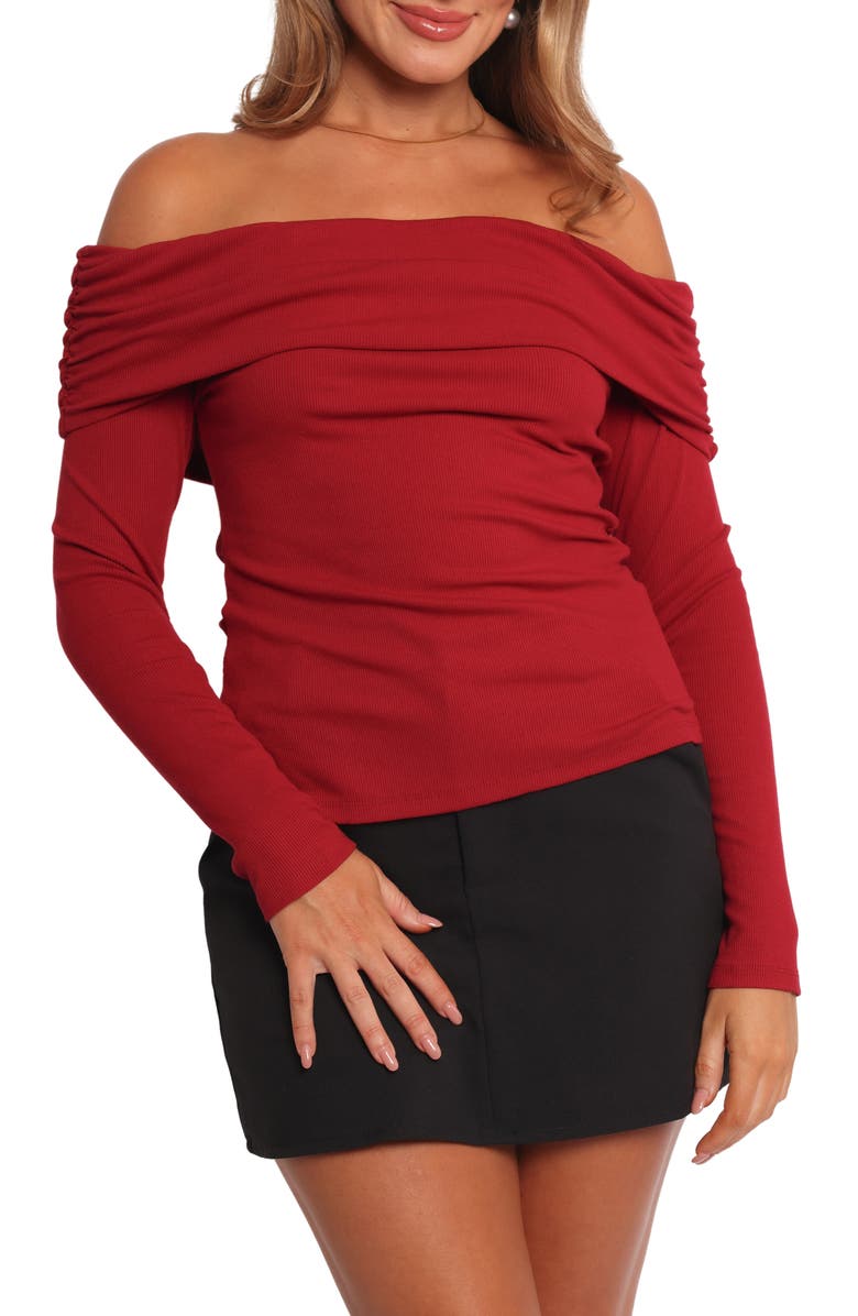 Petal & Pup Thomsie Off the Shoulder Top | Nordstromrack