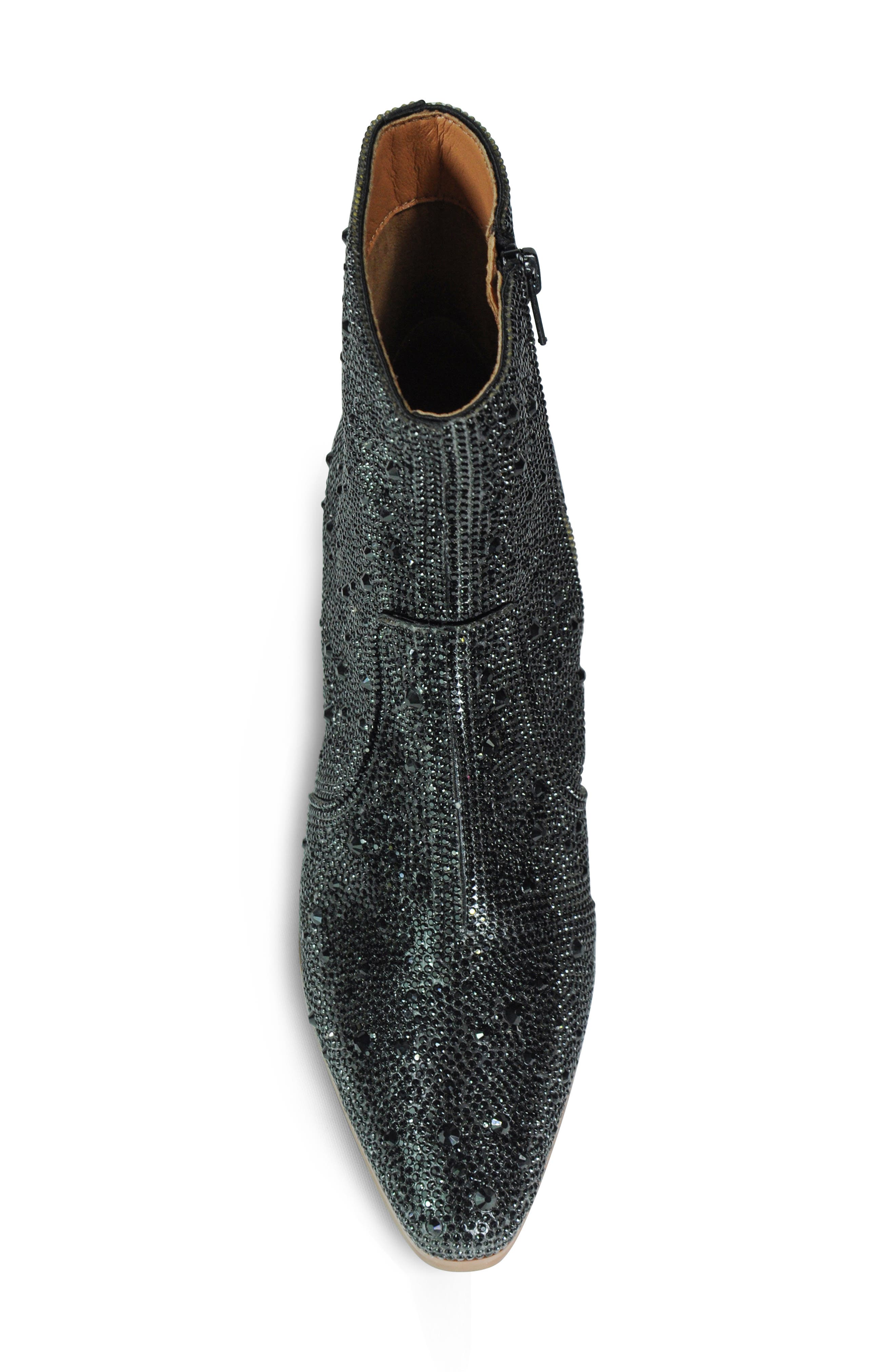 band of the free Rita Rhinestone Western Bootie (Women) | Nordstromrack