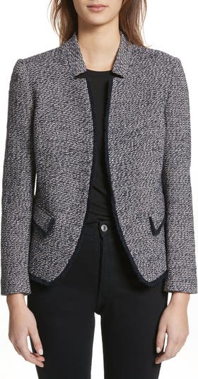 Helene Berman Notch Collar Tweed Jacket | Nordstrom