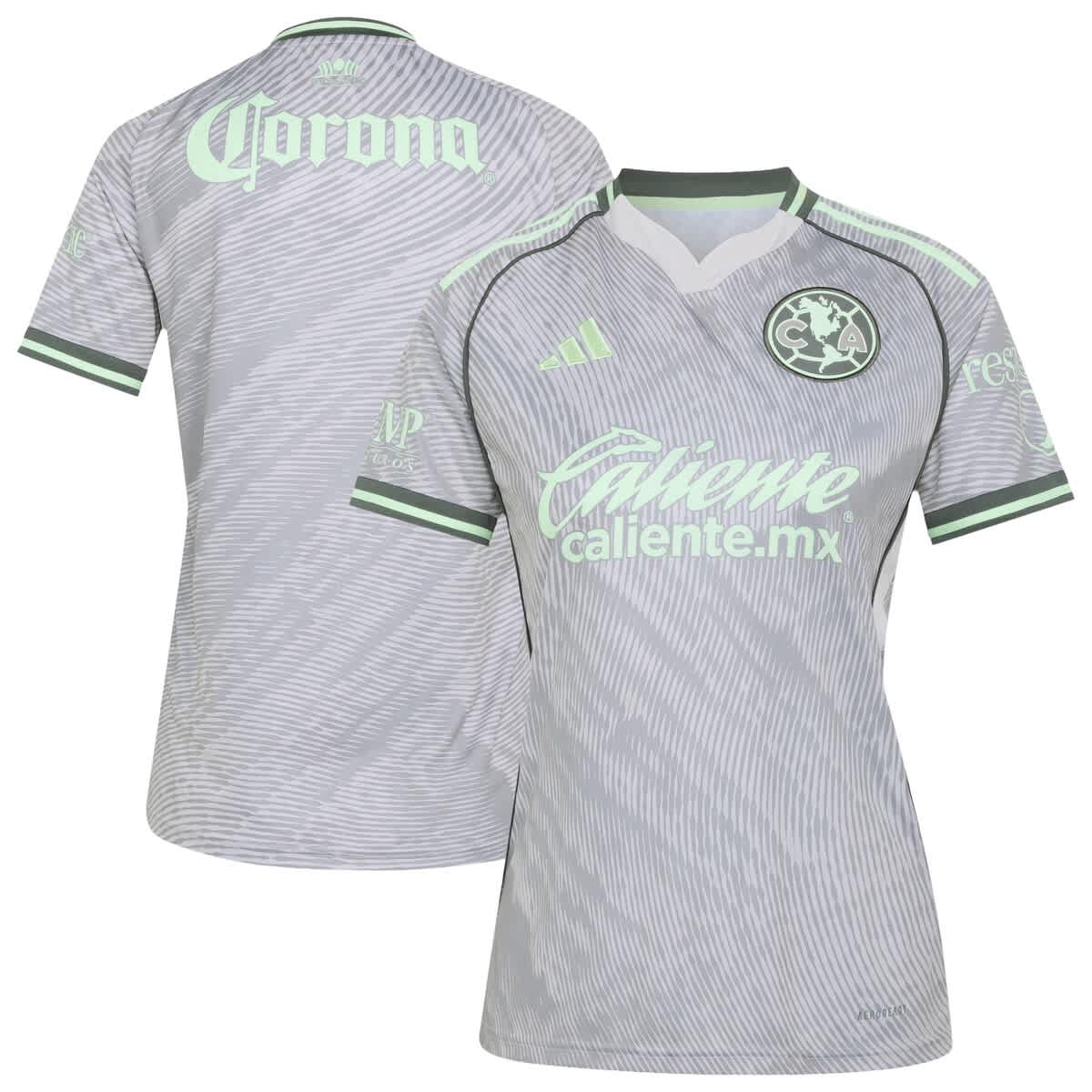 adidas Women's adidas Gray Club America Third 2025/26 Replica Jersey ...