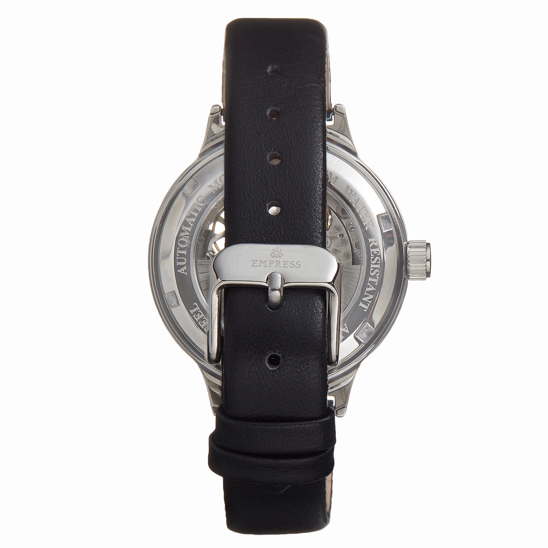 Empress Alice Automatic Skeleton Leather-Band Watch | Nordstrom