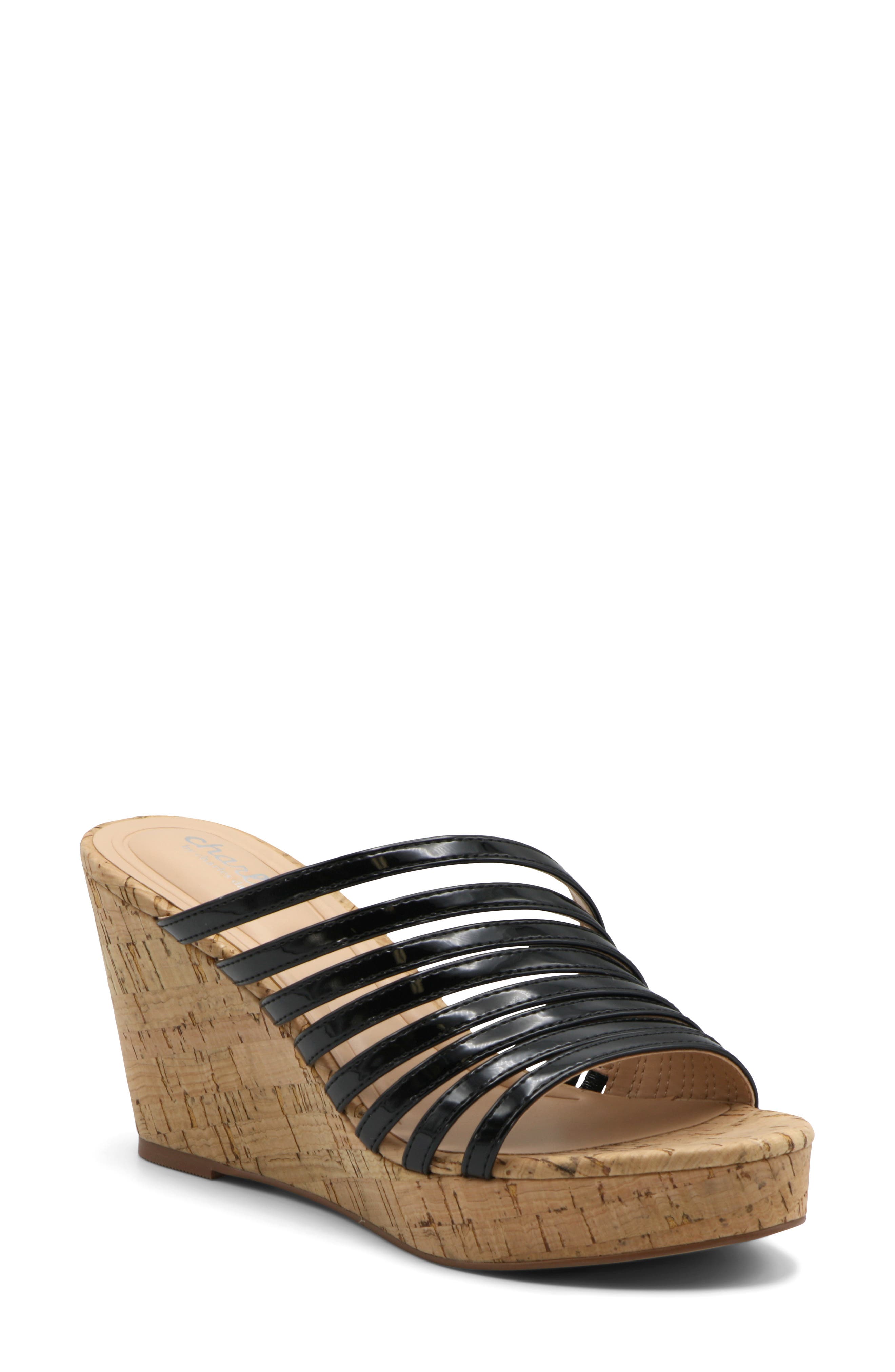 Charles by Charles David Gustavo Wedge Sandal (Women) | Nordstromrack