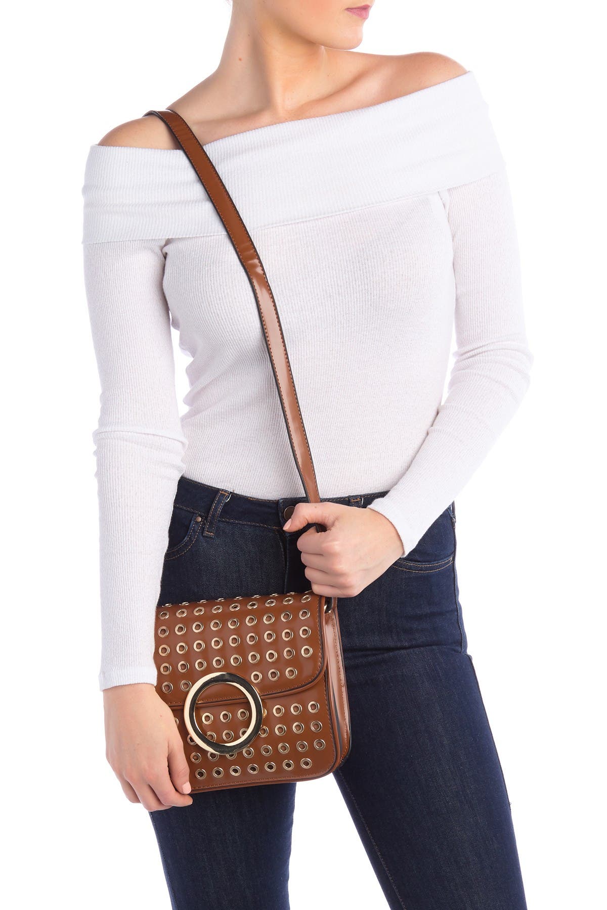 Steve Madden Monty Grommet Crossbody Bag | Nordstromrack