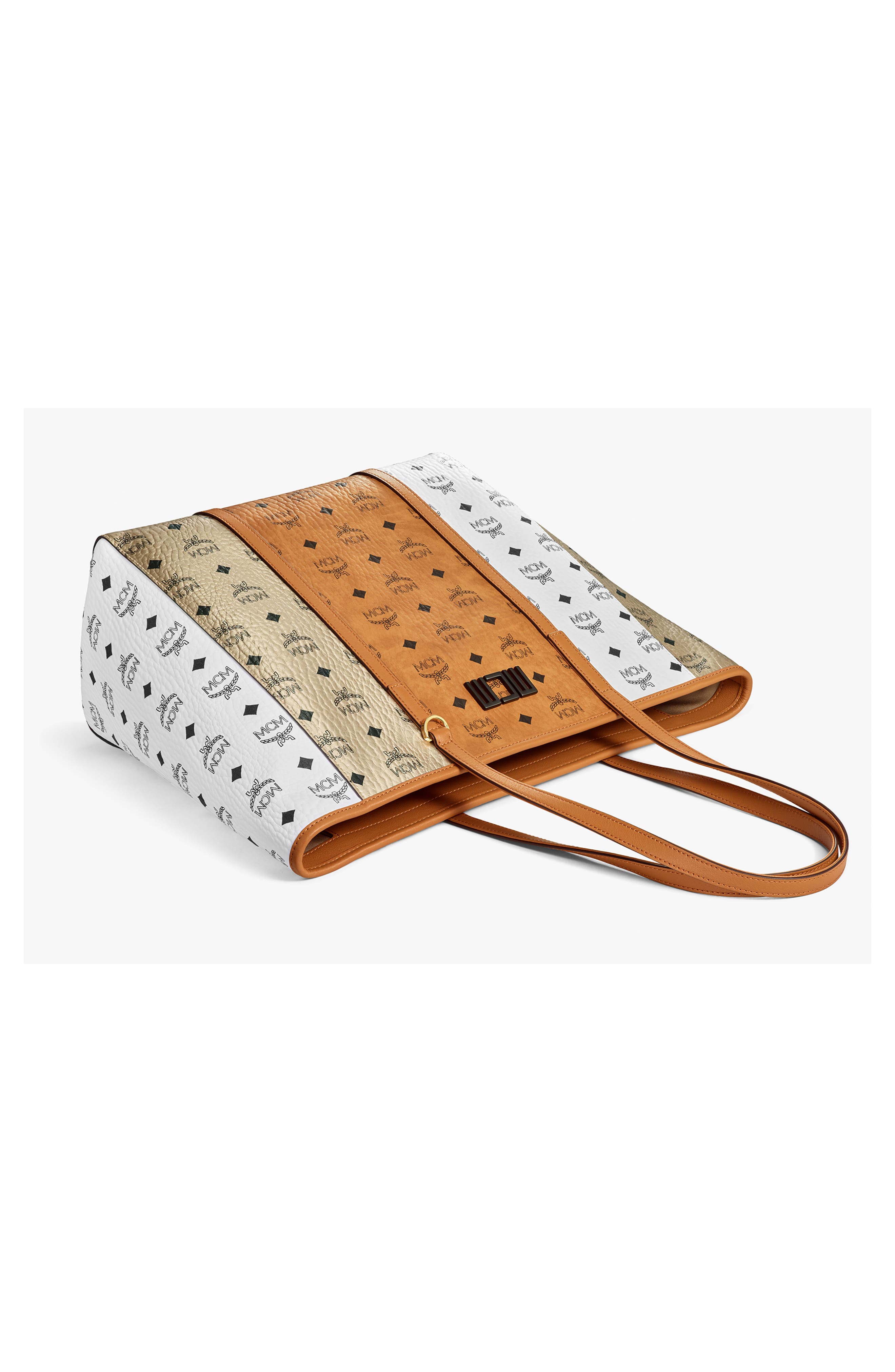 MCM Medium Toni Visetos Mixed Canvas Shopper | Nordstrom