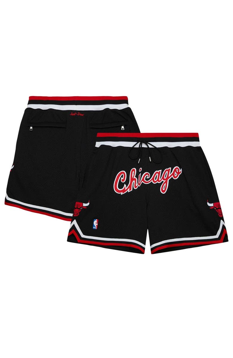 Mitchell & Ness Men's Mitchell & Ness Black Chicago Bulls Authentic NBA ...