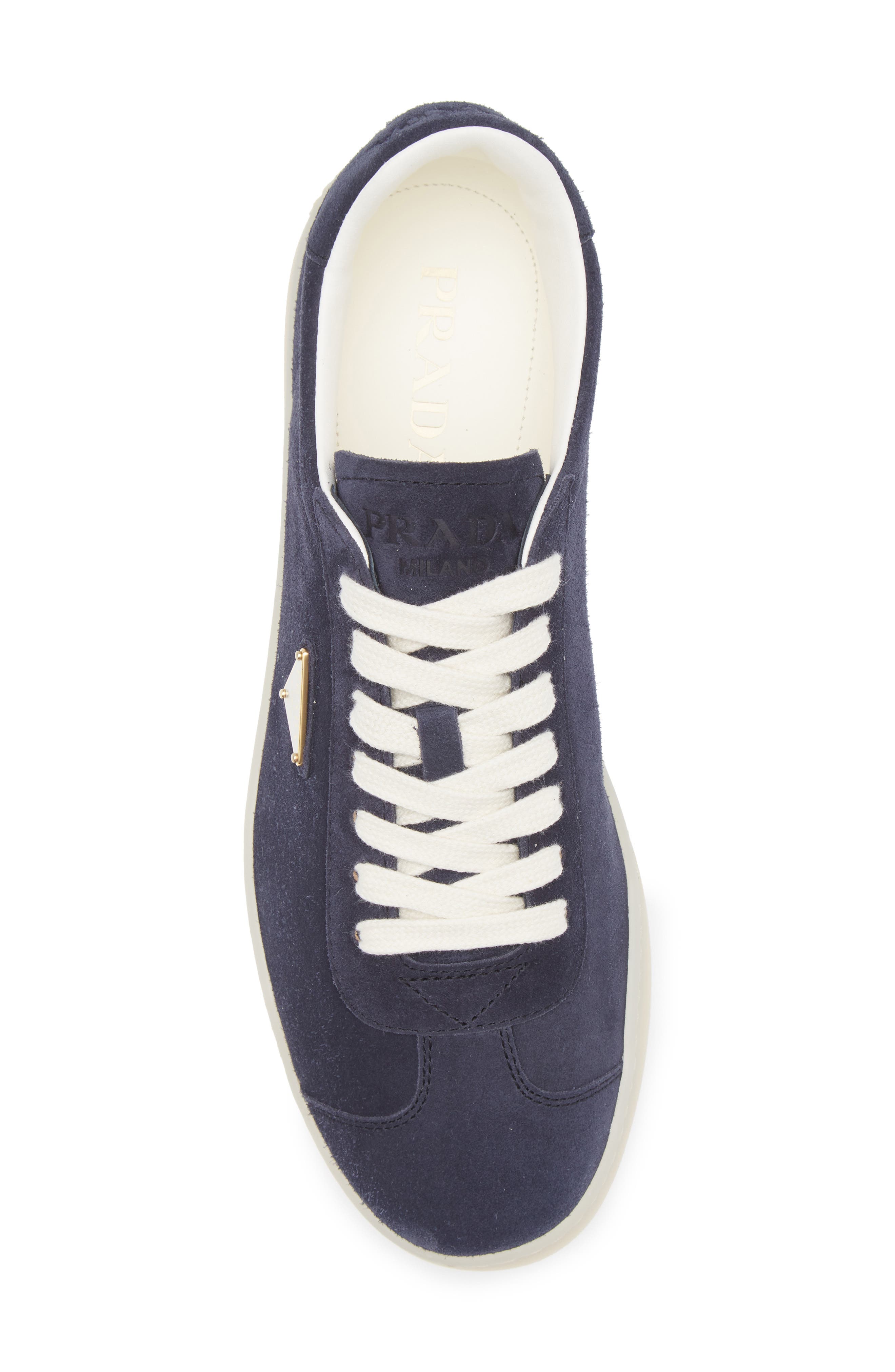 Prada Lane Triangle Logo Low Top Sneaker (Men) | Nordstromrack
