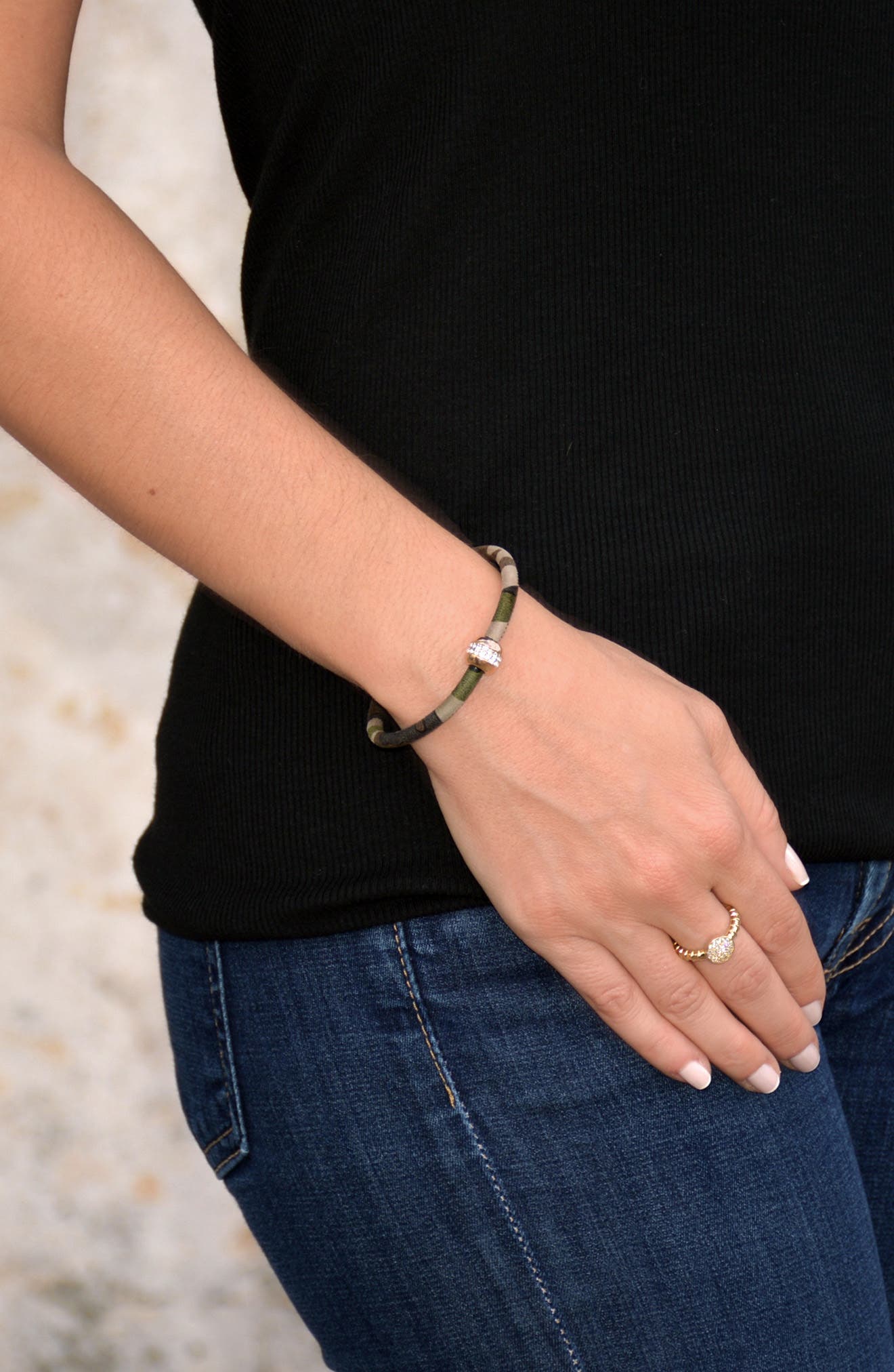 Liza Schwartz Good Karma Leather Bracelet | Nordstromrack