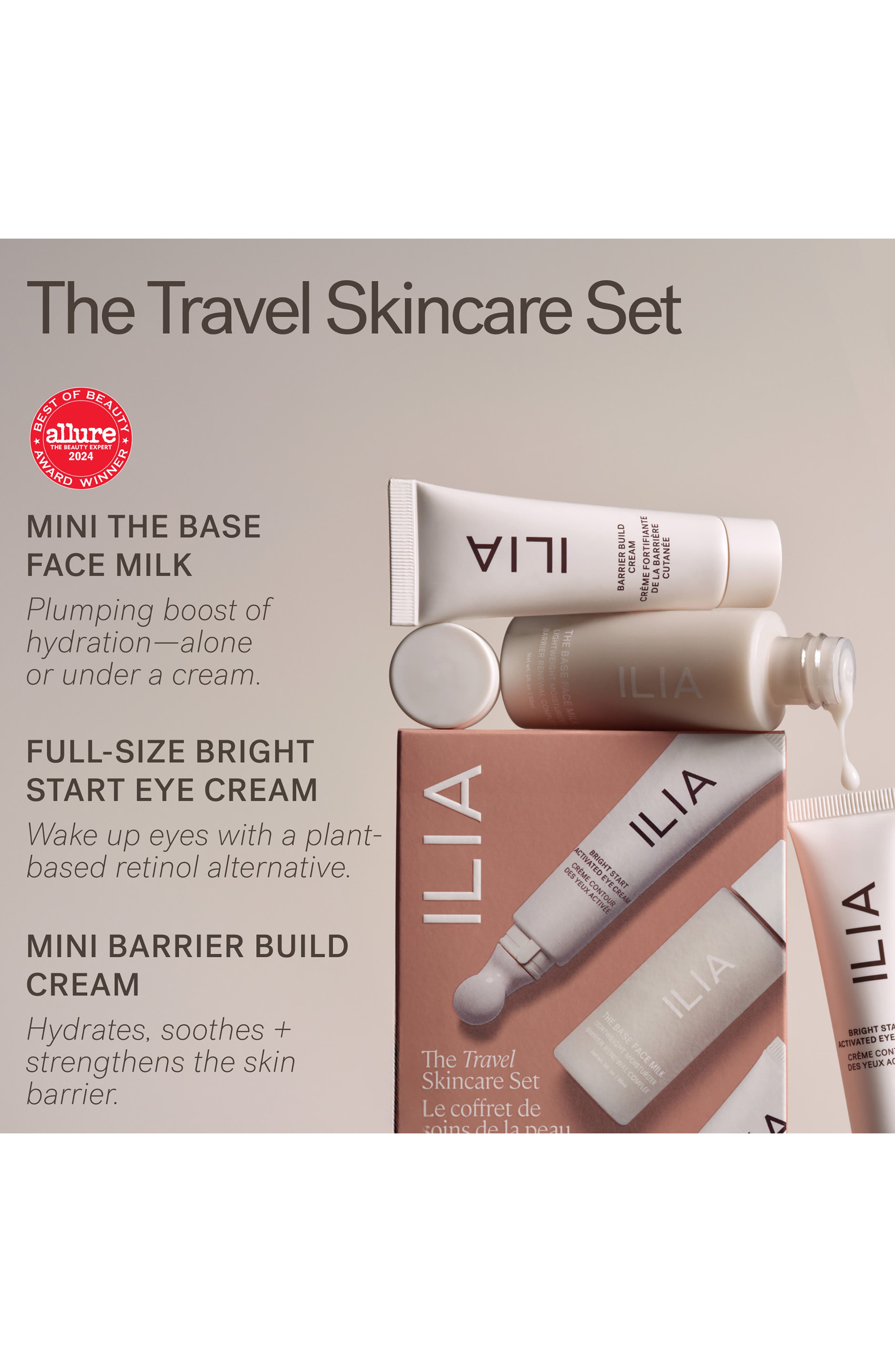 ILIA The Travel Skin Care Set $94 Value | Nordstrom