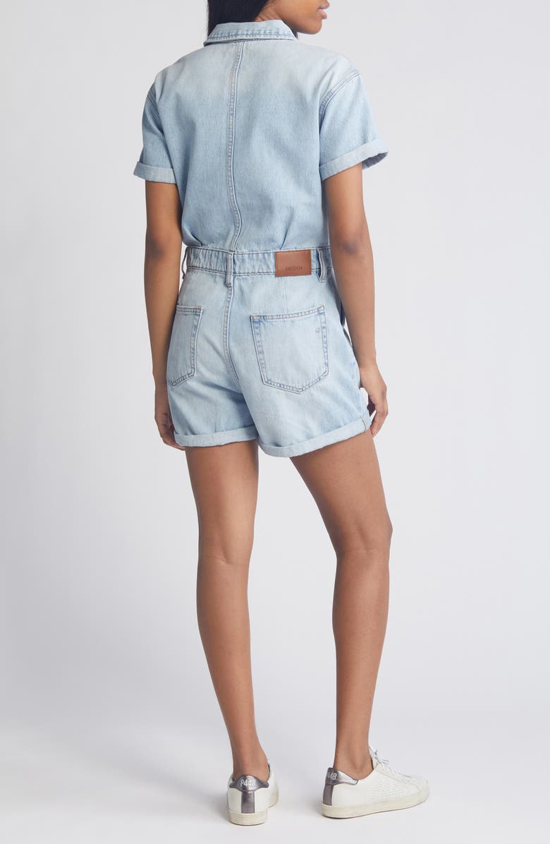 HIDDEN JEANS Denim Romper | Nordstrom