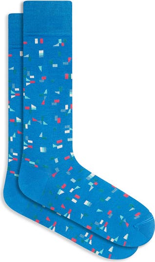 Bugatchi Geo Pattern Dress Socks | Nordstrom