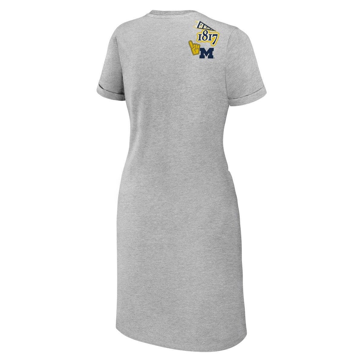 WEAR by Erin Andrews Women's WEAR by Erin Andrews Heather Gray Michigan ...