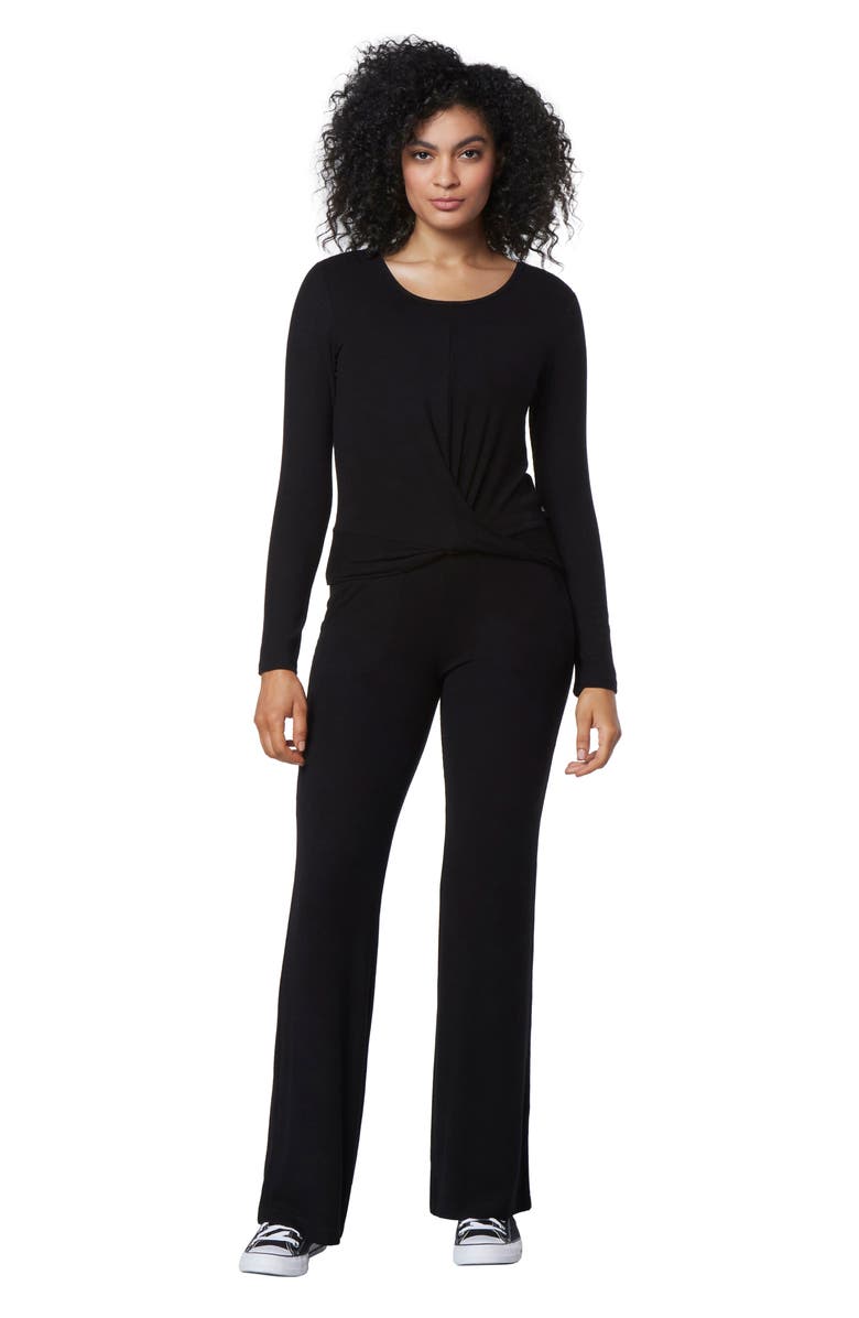 Andrew Marc Sport Twisted Front Long Sleeve T-Shirt | Nordstromrack