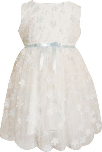 Popatu Kids' 3D Floral Appliqué Tulle Dress | Nordstrom