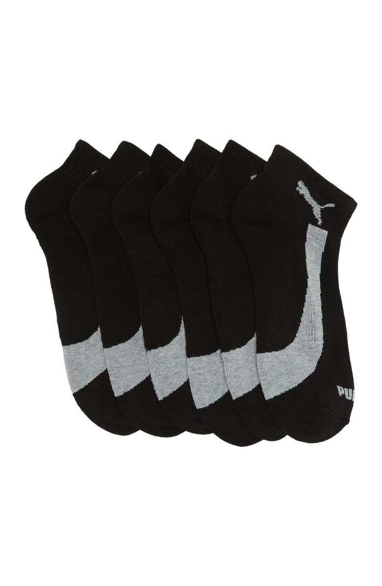 PUMA 1/2 Terry Quarter Crew Socks - 6-Pack | Nordstromrack